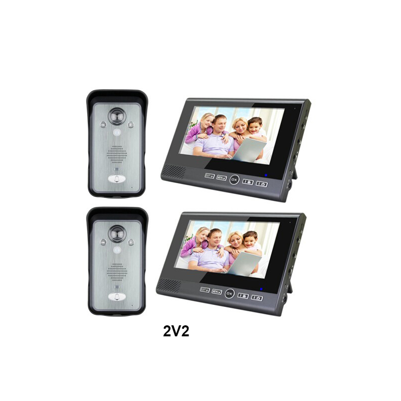 7 inch wireless video door phone